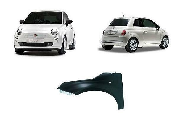 FIAT 500 2008 - 2024 FRONT WING PAINTED ANY COLOUR LEFT SIDE N/S £154. ...